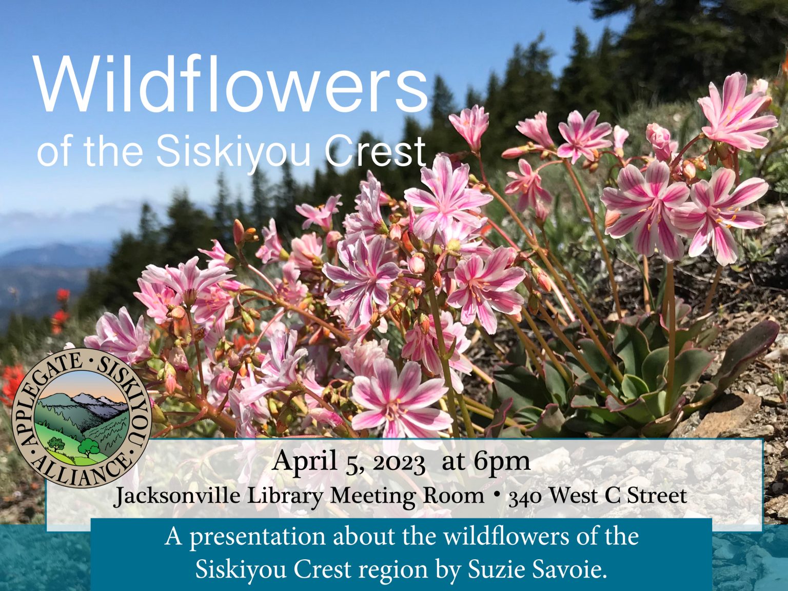 Upcoming Presentations For Native Plant Appreciation Month - Klamath ...